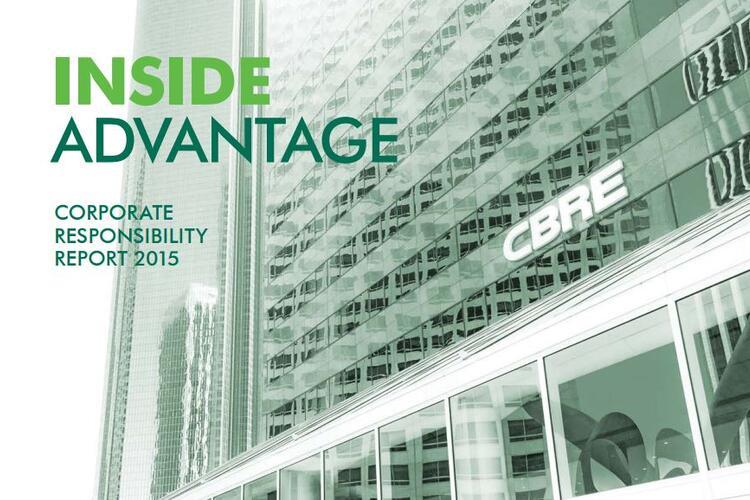 CBRE Group, Inc. Releases Ninth Annual Corporate Responsibility Report ...